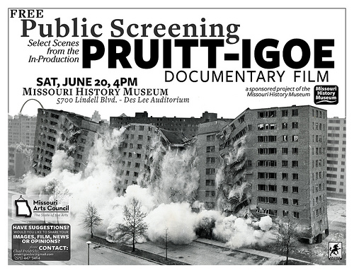 Screening of Select Scenes from Documentary Film on Pruitt ...