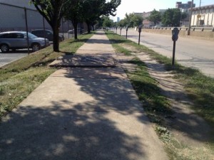 One Spot On Sidewalk A Challenge, Who’s Responsible? UrbanReview | ST LOUIS