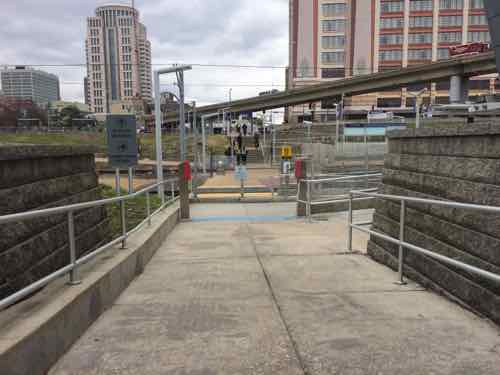 New Switchback Ramp Between Civic Center MetroLink & Gateway ...