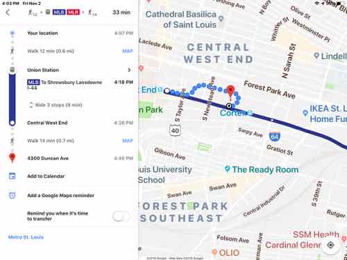 Evaluating Mobile Transit Directions in St. LouisUrbanReview | ST LOUIS