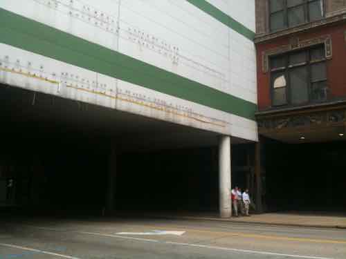 Demolition of St. Louis Centre Bridge Over Washington Ave Began A ...